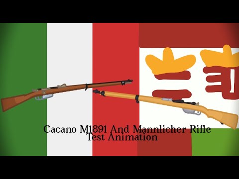 Carcano And Mannlicher Rifle Test Animation - YouTube