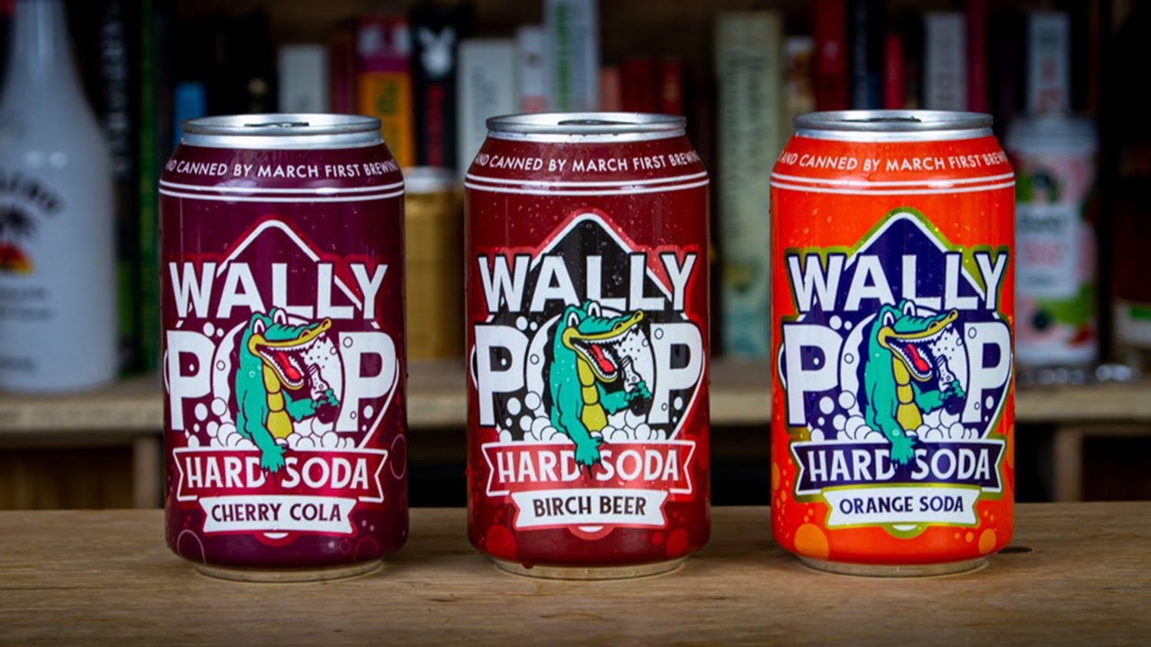 Wally Pop is a series of Hard Sodas from March First Brewing... And I ...