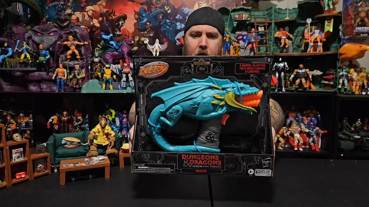 Unboxing and Review of Nerf D&D Rakor - YouTube