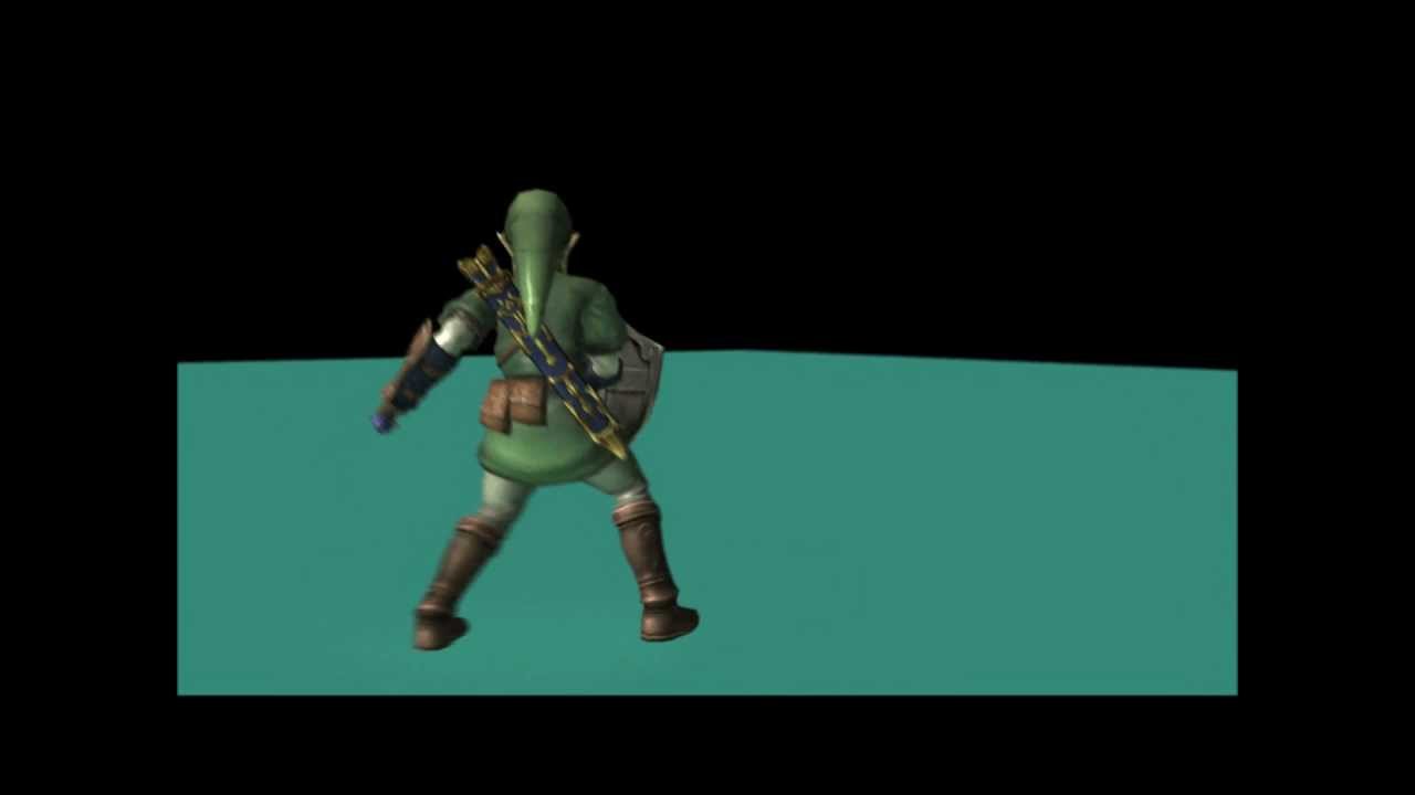 Animation Practice | Link Dodge and Attack - YouTube