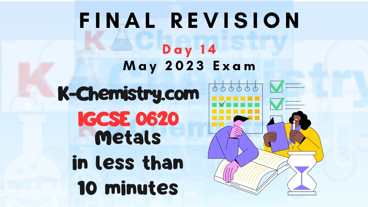 IGCSE Chemistry Metals Revision - Everything You Need to Know in 7 ...