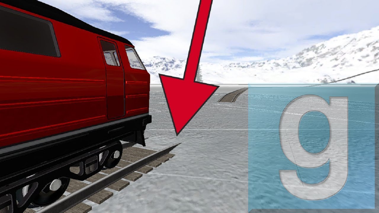 Can A Train GO ON ICE?! | GMod w/Map Download - YouTube
