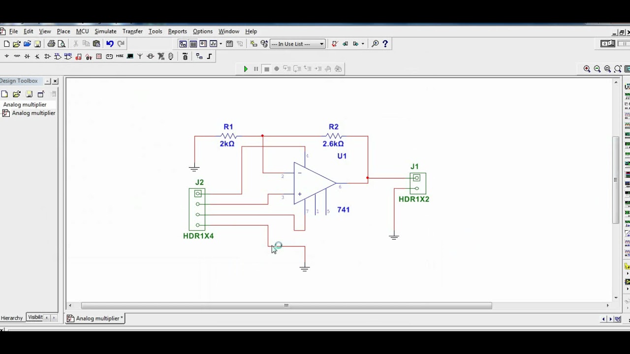 PCB Design for Analog Multiplier - YouTube
