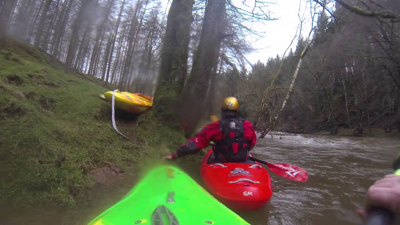 Cardiff Canoe Club Usk Sennybridge to Brecon 2014 02 09 - YouTube