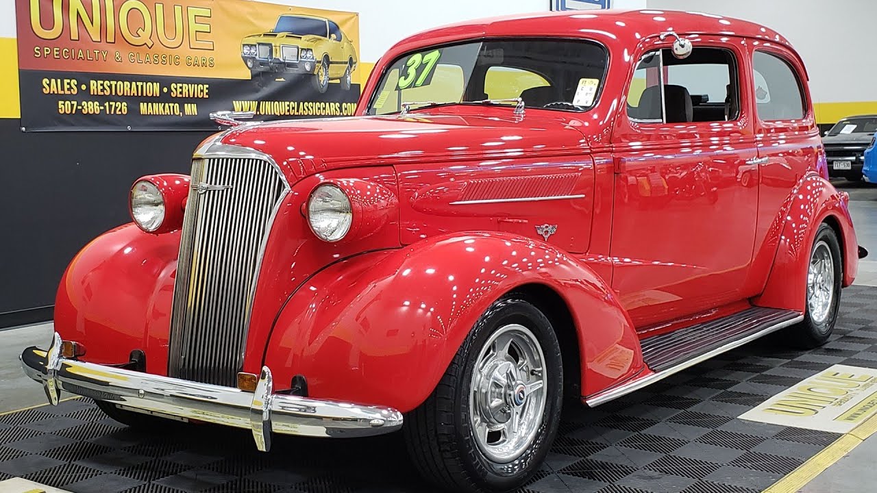 1937 Chevrolet Master Deluxe Street Rod | For Sale $56,900 - YouTube
