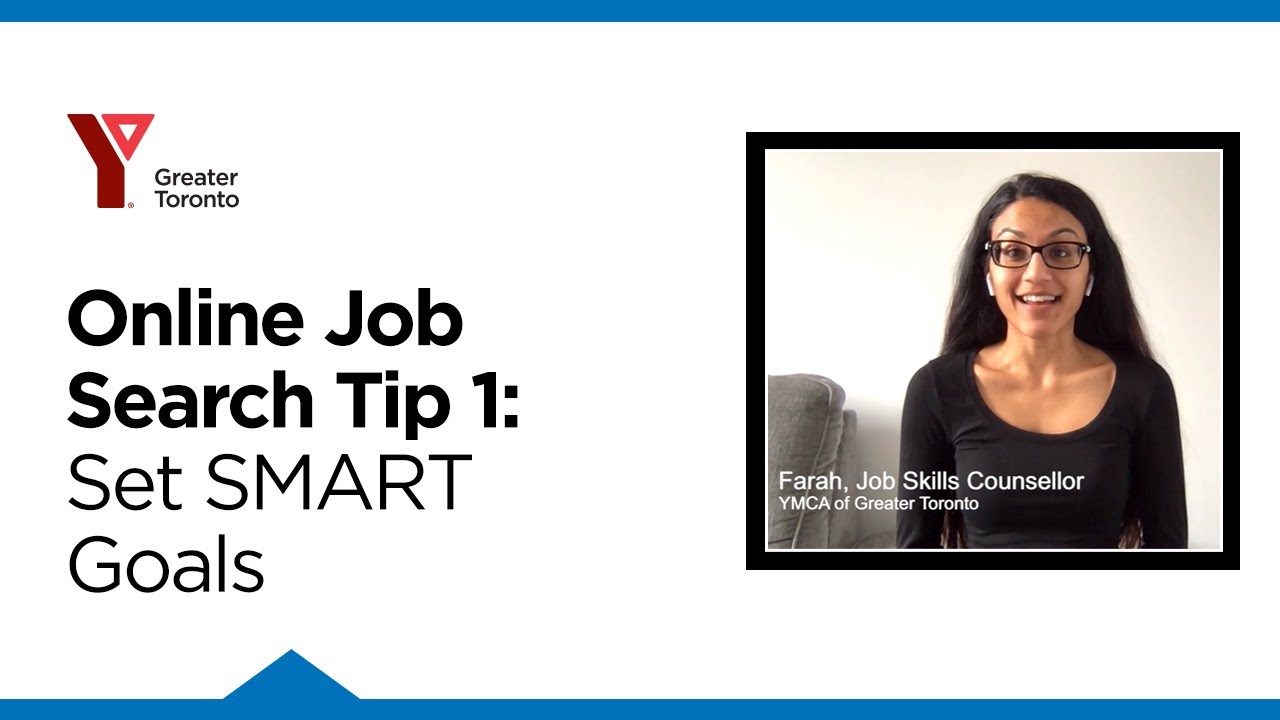Online Job Search Tip 1: Set SMART Goals - YouTube