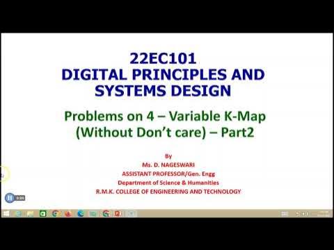 Problems on 4-Variable K-map (PART 2) - YouTube
