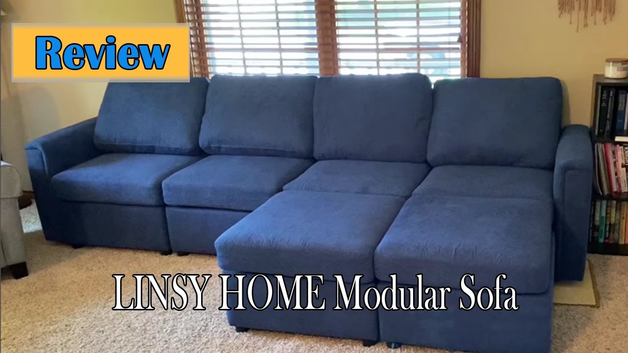 LINSY HOME Modular Sofa Review - Great sofa 2024 - YouTube