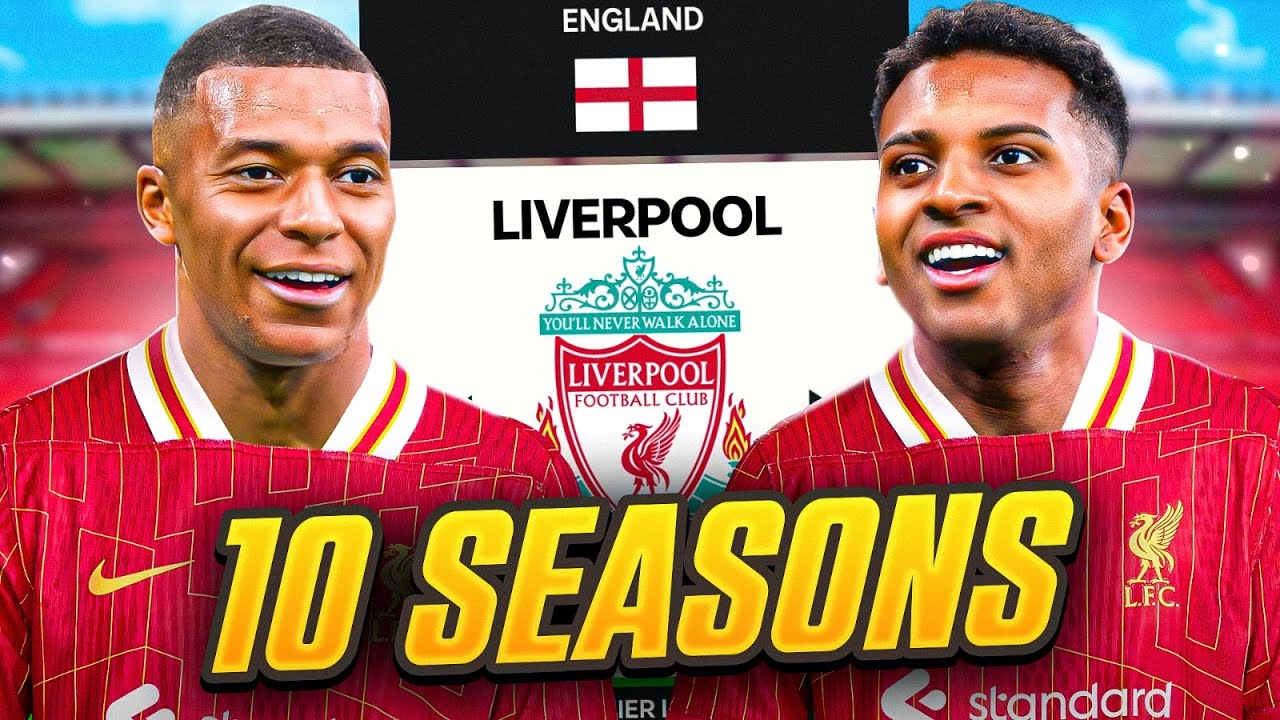 I Takeover Liverpool for 10 Seasons... - YouTube