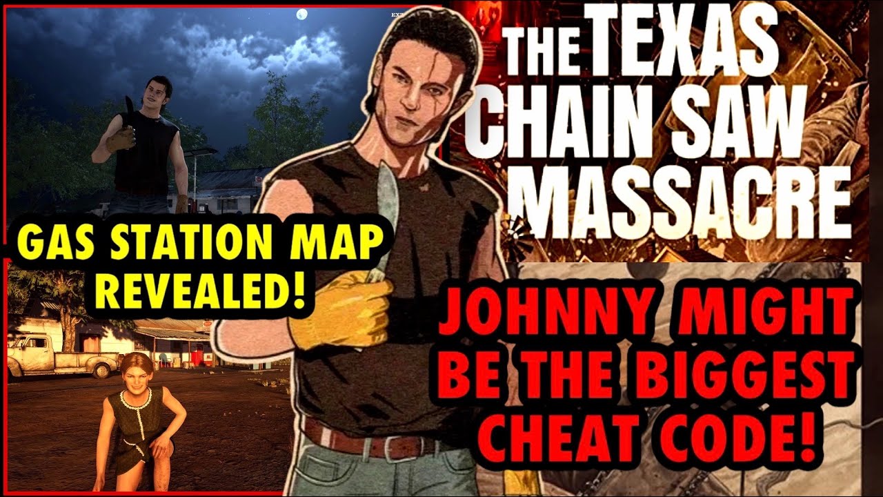 THE GAS STATION MAP REVEALED! THE TEXAS CHAIN SAW MASSACRE! JOHNNY ...