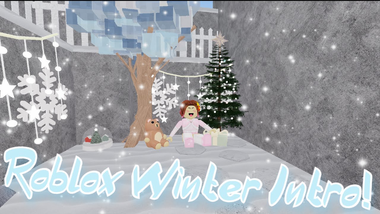 My New Roblox Winter/Christmas Intro! - YouTube