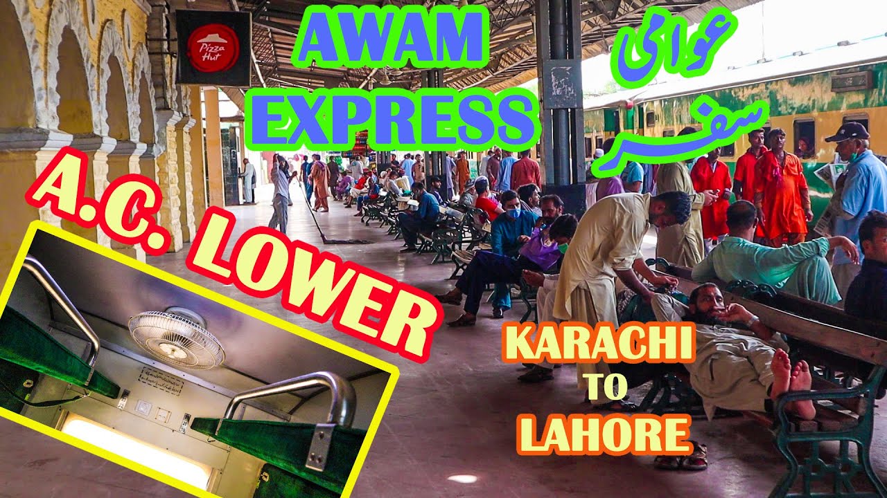 Awami Journey From Karachi to Lahore | Mesmerizing Track Sounds ...