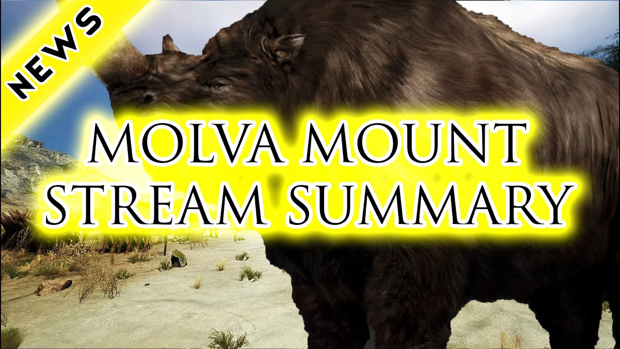 Mortal Online 2 Molva new Mount Stream Summary 4K Info about lags and ...