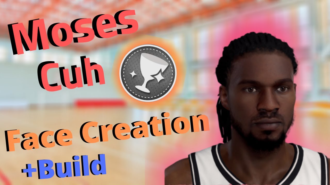 MOSES CUH FACE CREATION & BUILD | NBA 2K20 - YouTube