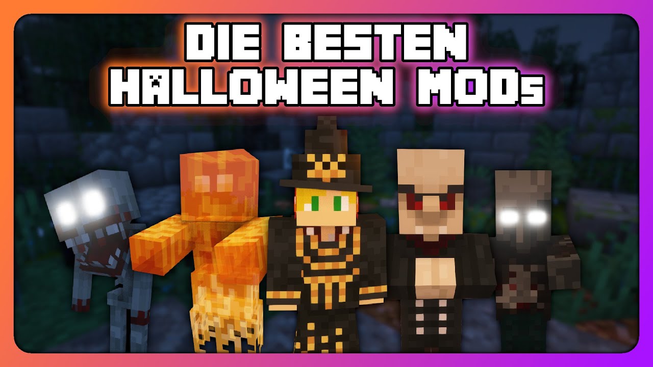 Die 3 GRUSELIGESTEN Halloween Mods für Minecraft! 🔸 Top 3 Minecraft ...