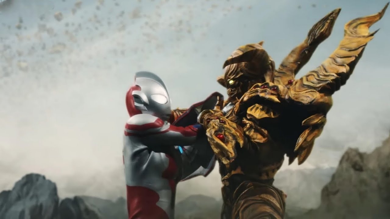 Ultraman Taiga Photon Earth VS Ultraman Geed Emerium Slugger - YouTube