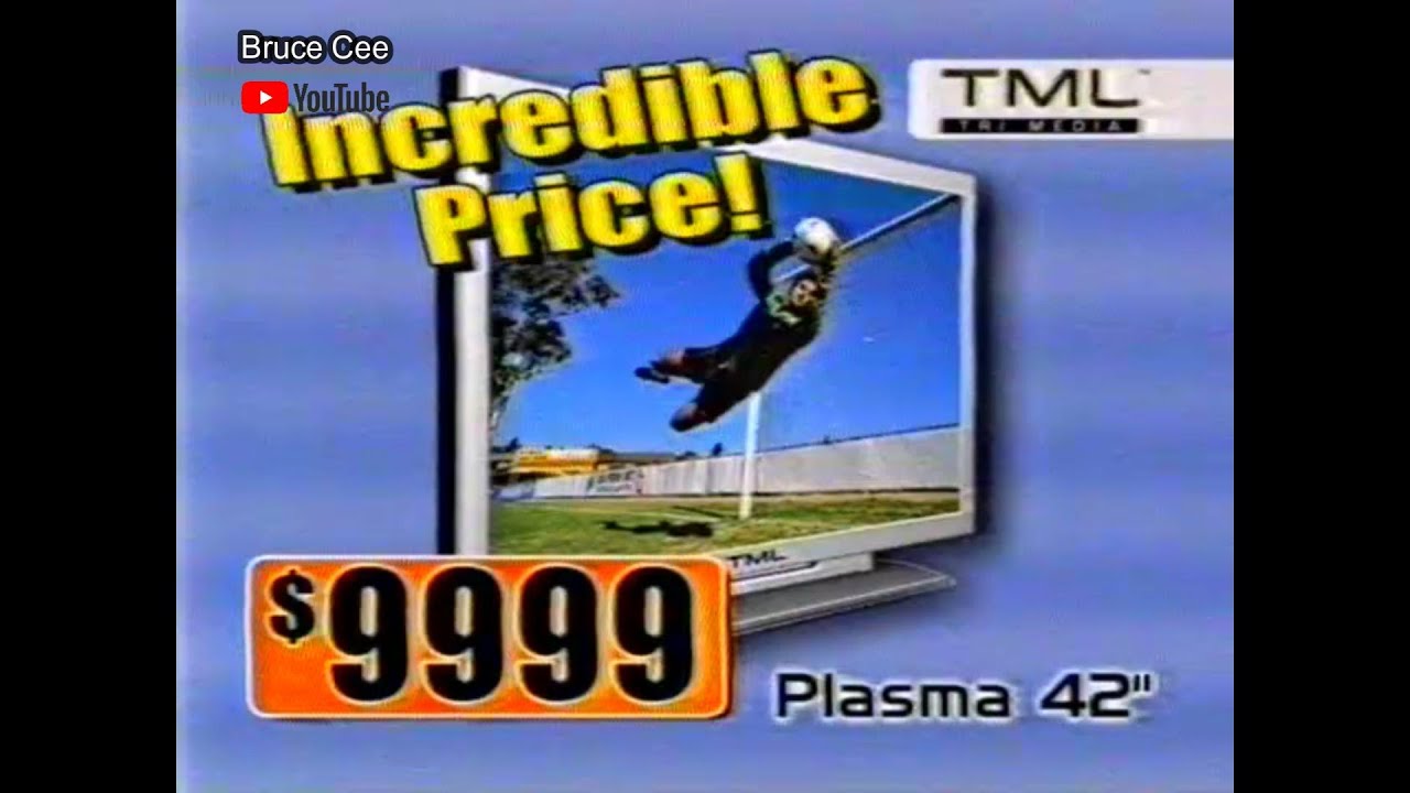 Advert 2002 Harvey Norman Plasma TV TV2 NZ VHS - YouTube