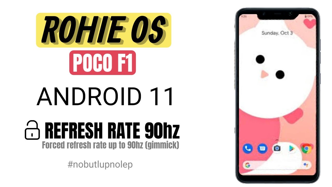 Custom Rom Poco F1 Rohie OS Project!! Custom Rom Dan Custom Kernel D8D 5.4 - YouTube