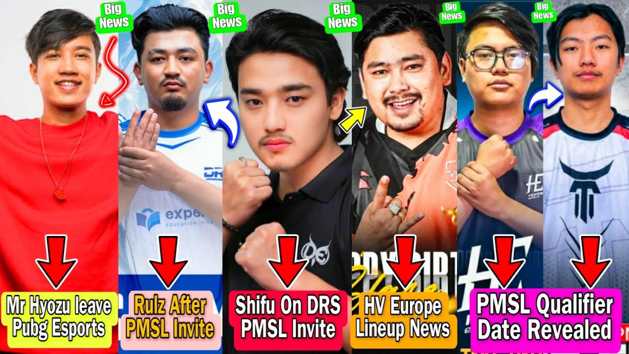 Mr Hyozu Leave Pubg Esports😢 || Rulz After PMSL Invite || Shifu On DRS ...