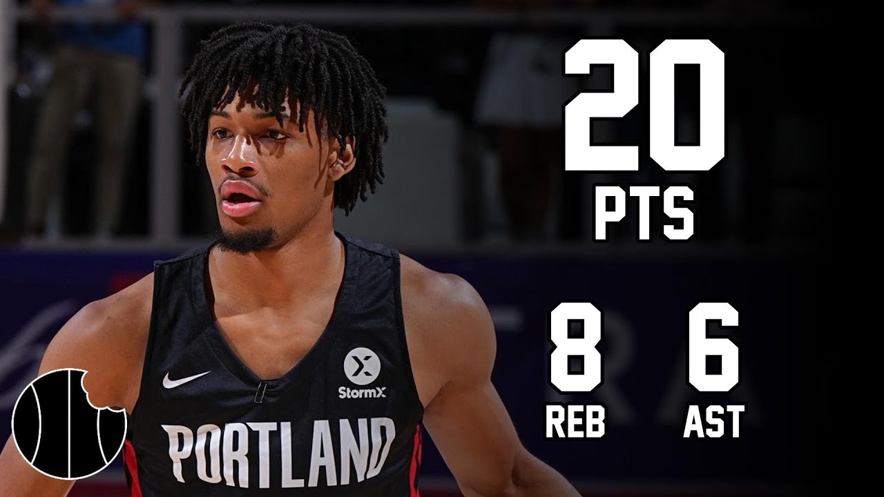 Shaedon Sharpe Highlights | Grizzlies vs. Trail Blazers | 4th Apr 2023 ...