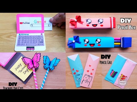 4 Best DIY Back To School Craft Ideas In Lockdown | Back To School ...