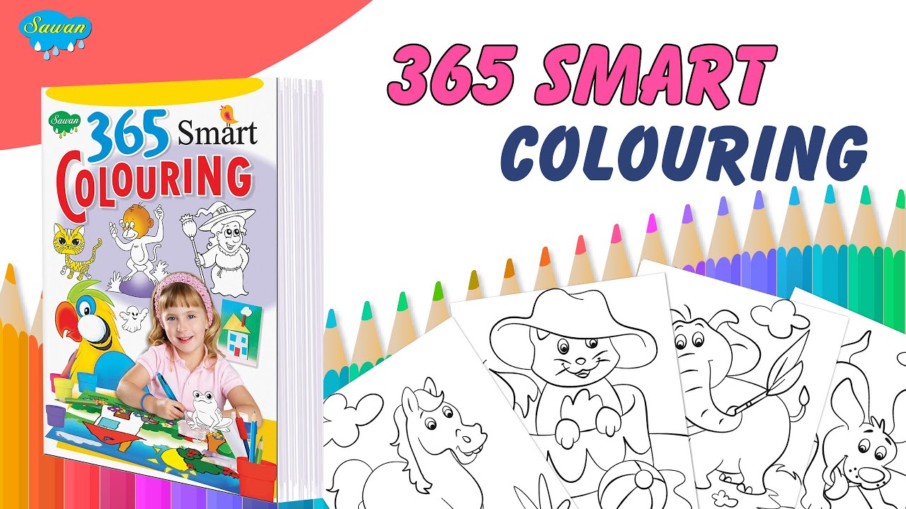 365 Smart Colouring Book - YouTube
