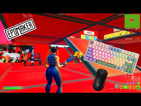 ⭐️Unboxing Epomaker X Aula F75 Keyboard⭐️ASMR Chill 🤩3V3V3 Go Goated 🎧 Satisfying Fortnite 240FPS⭐️