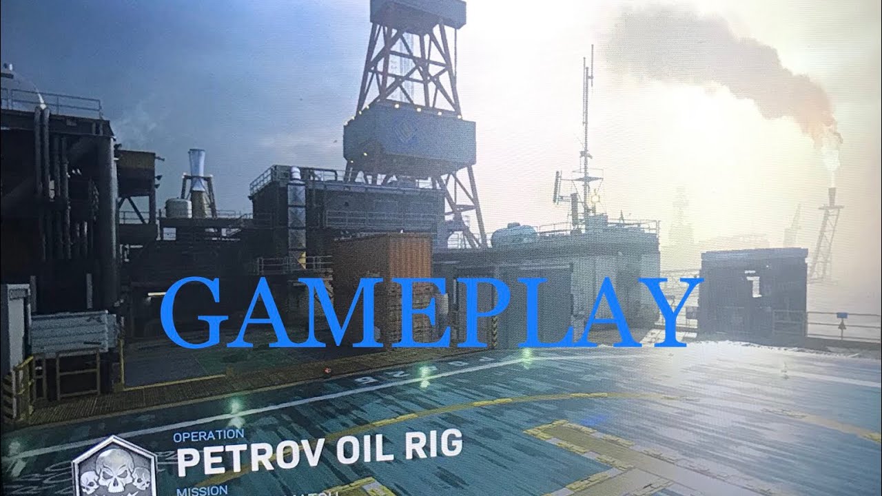 Modern Warfare NEW MAP OIL RIG GAMEPLAY... - YouTube