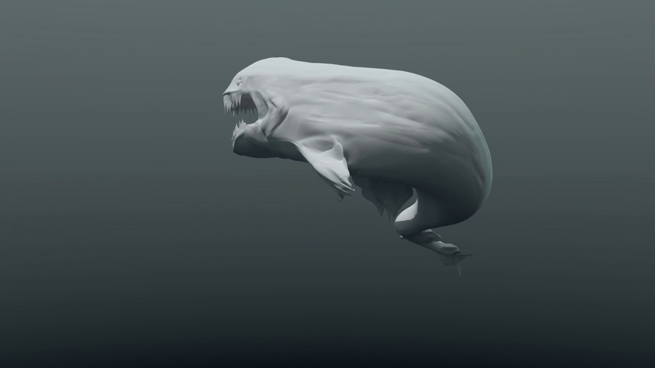 Ghost Whale in 3D - YouTube