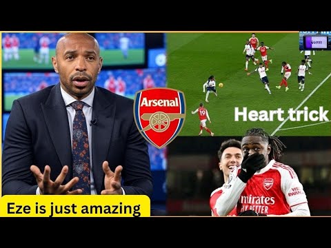 HENRY IN SHOCK! EZE’S INCREDIBLE HAT-TRICK DESTROYS TOTTENHAM! 🔥⚽ - YouTube