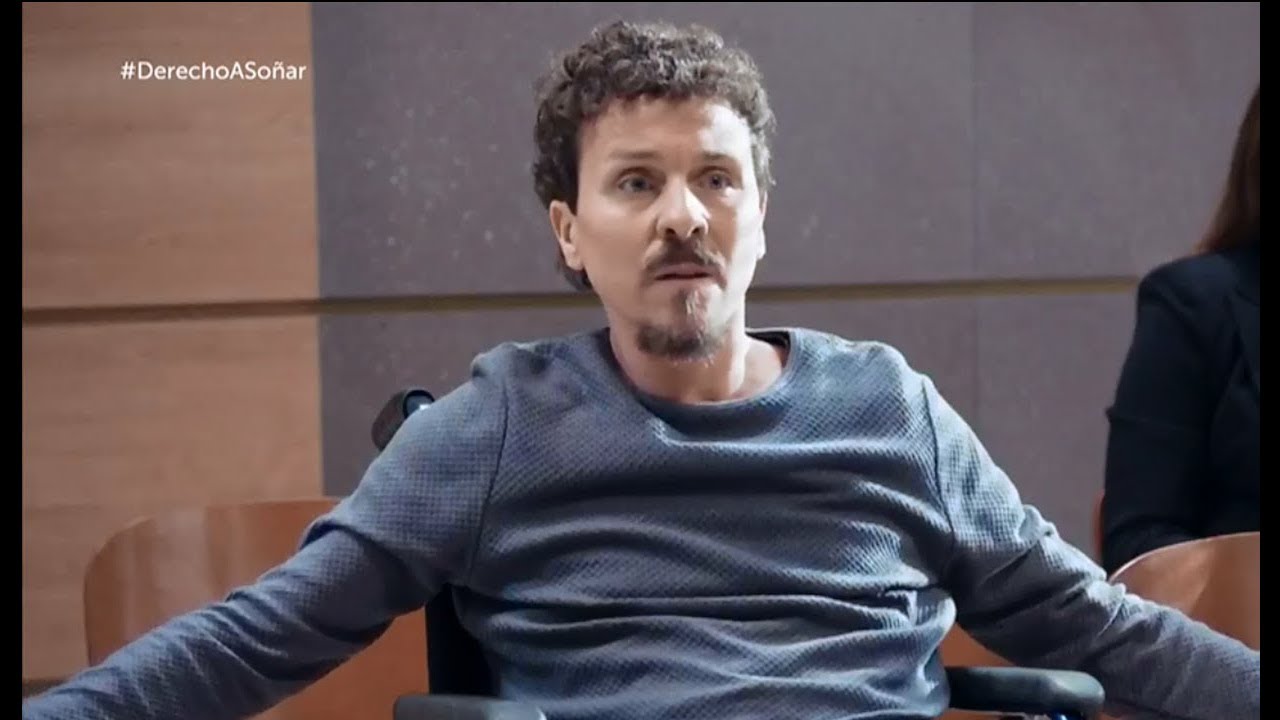 El actor David Rubio en el papel de Rubén Escribano en la serie ...