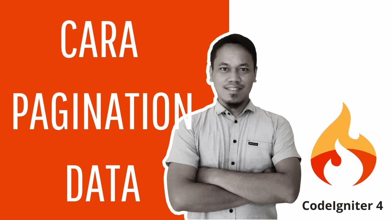 Pagination | CODEIGNITER 4 PEMULA | part 6. - YouTube