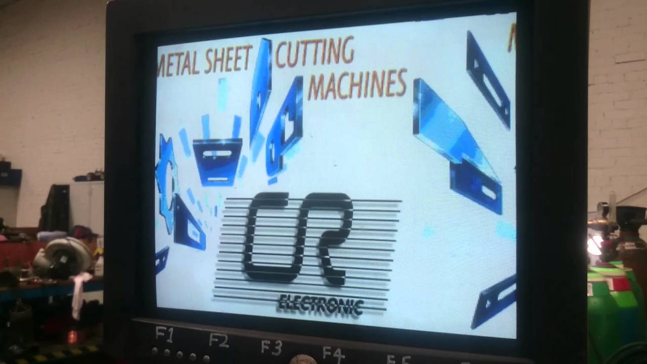 CR Electronics CNC Power On Test - Plasma Cutting - YouTube