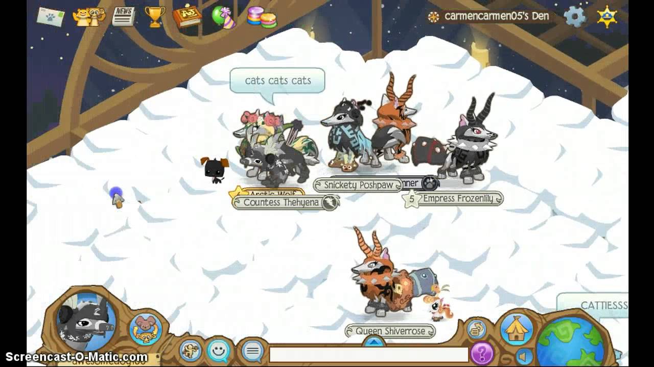 SNOW DEN!!!!!-animal jam - YouTube