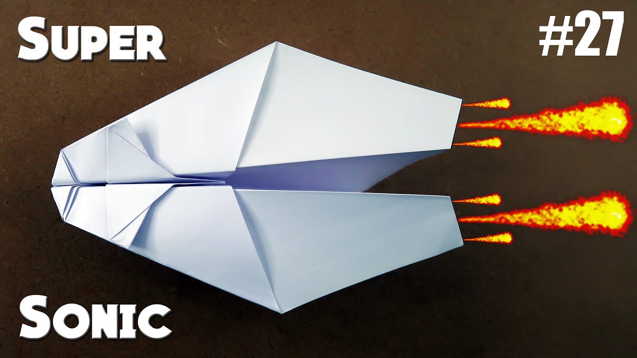 EASY Paper PLANE that FLY FAR || BEST Paper Planes in the WORLD ...