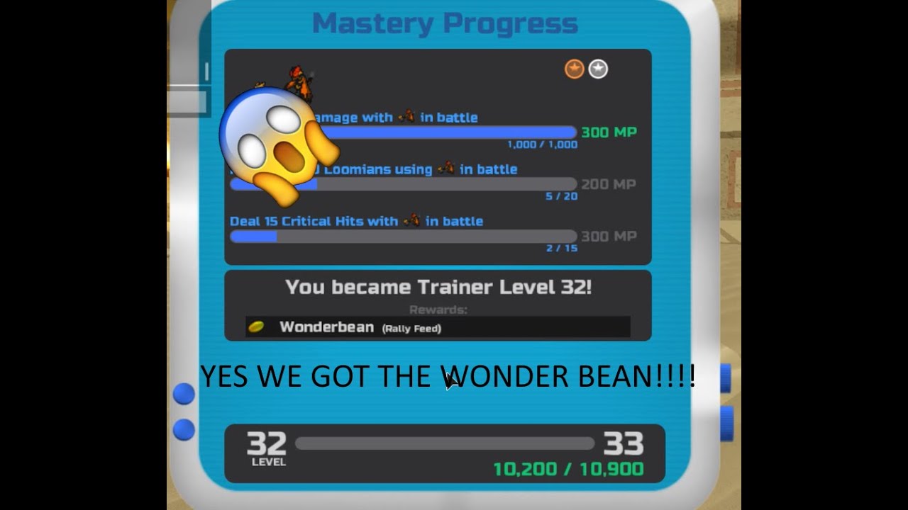 Getting mastery for Wonderbean (HELP FROM FRIENDS) (Timelapse) - YouTube