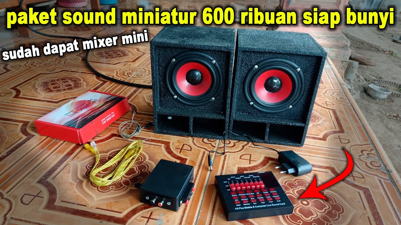 CEK SOUND PAKET SOUND MINIATUR 600 RIBUAN SIAP BUNYI GLER - YouTube