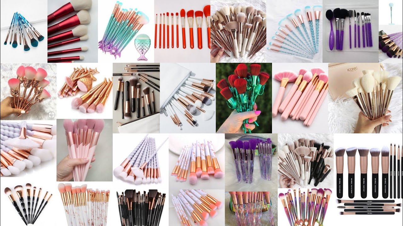 beautiful makeup brushes / latest brushes / amazing brushes - YouTube