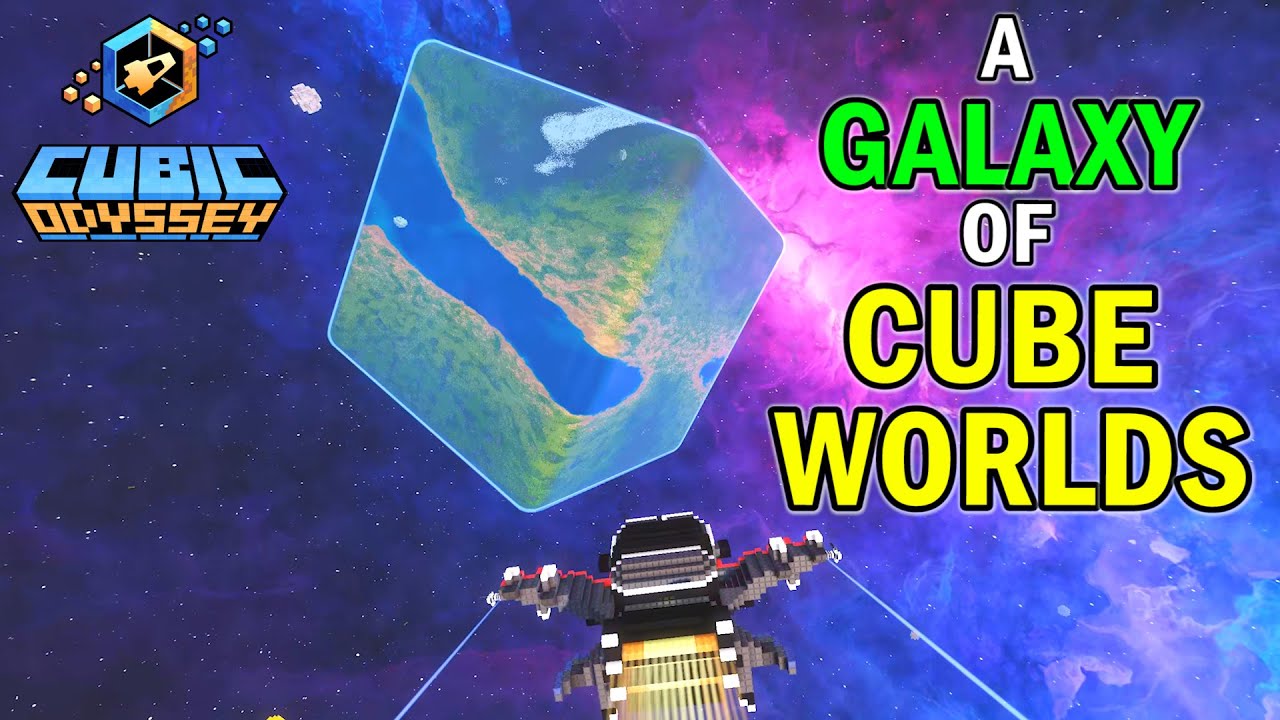 An Endless Galaxy of Cube Worlds to Explore! - Cubic Odyssey Gameplay ...