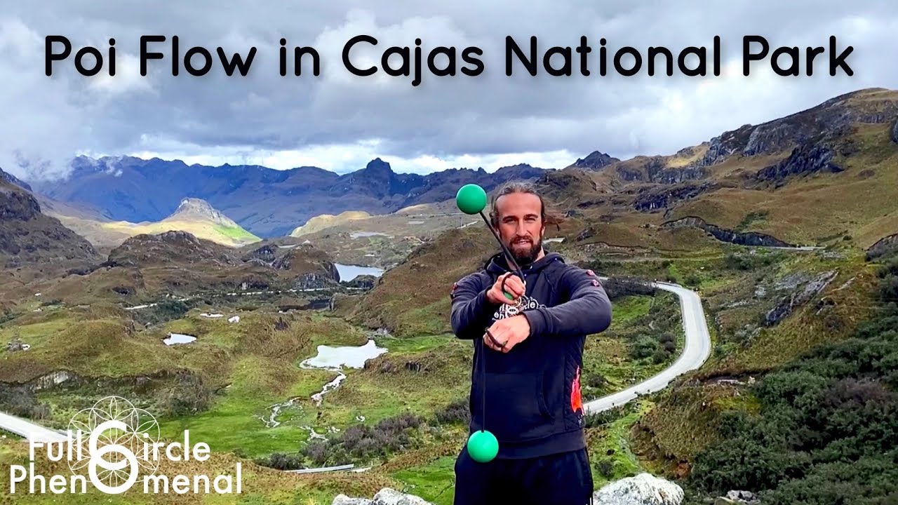Poi Flow Art at Cajas National Park (Ecuador) - YouTube