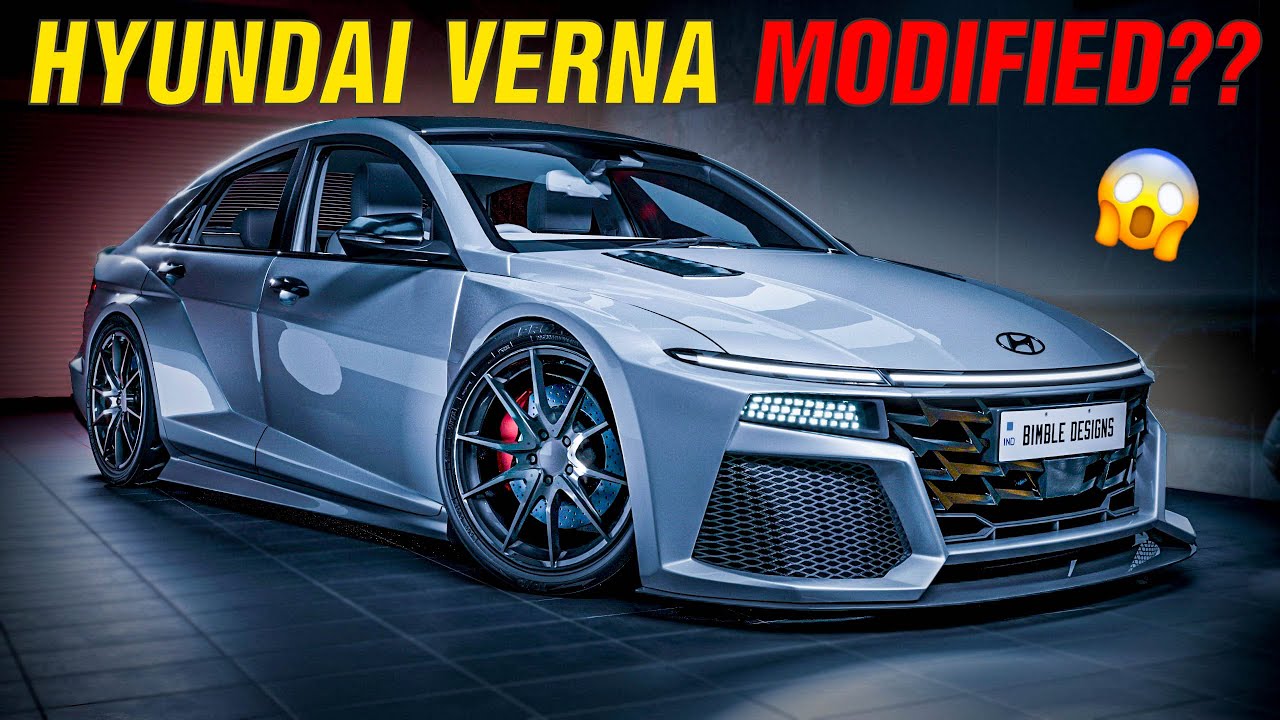 Hyundai Verna modified! - YouTube