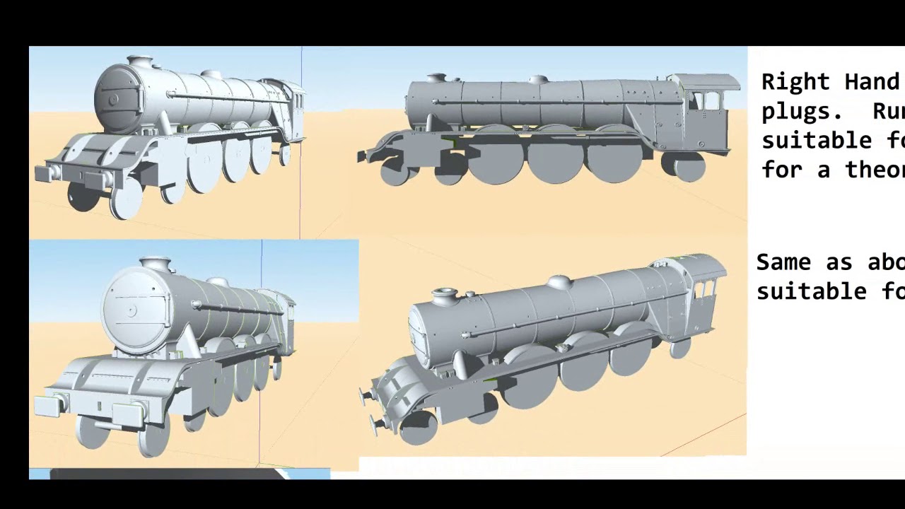 A0 Prototype Gresley 4-6-2 Pacific Range Now Released! - YouTube