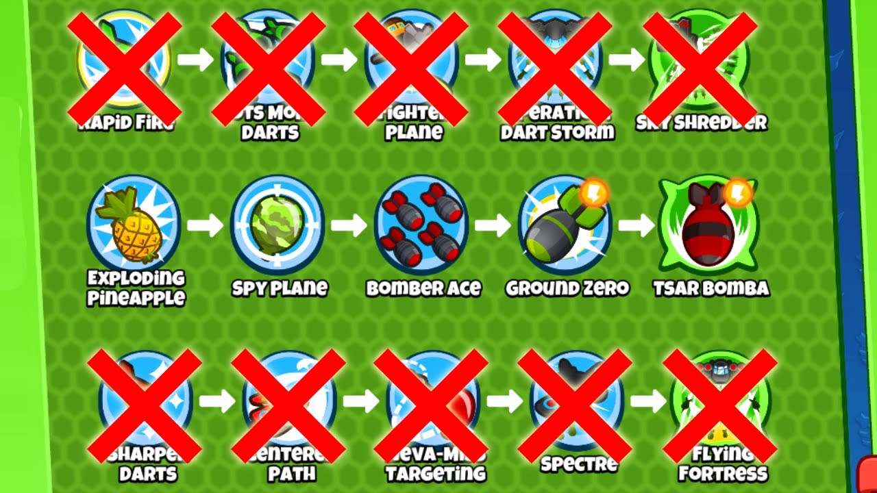 Can I Win Using Middle Path Upgrades ONLY? (Bloons TD Battles 2) - YouTube