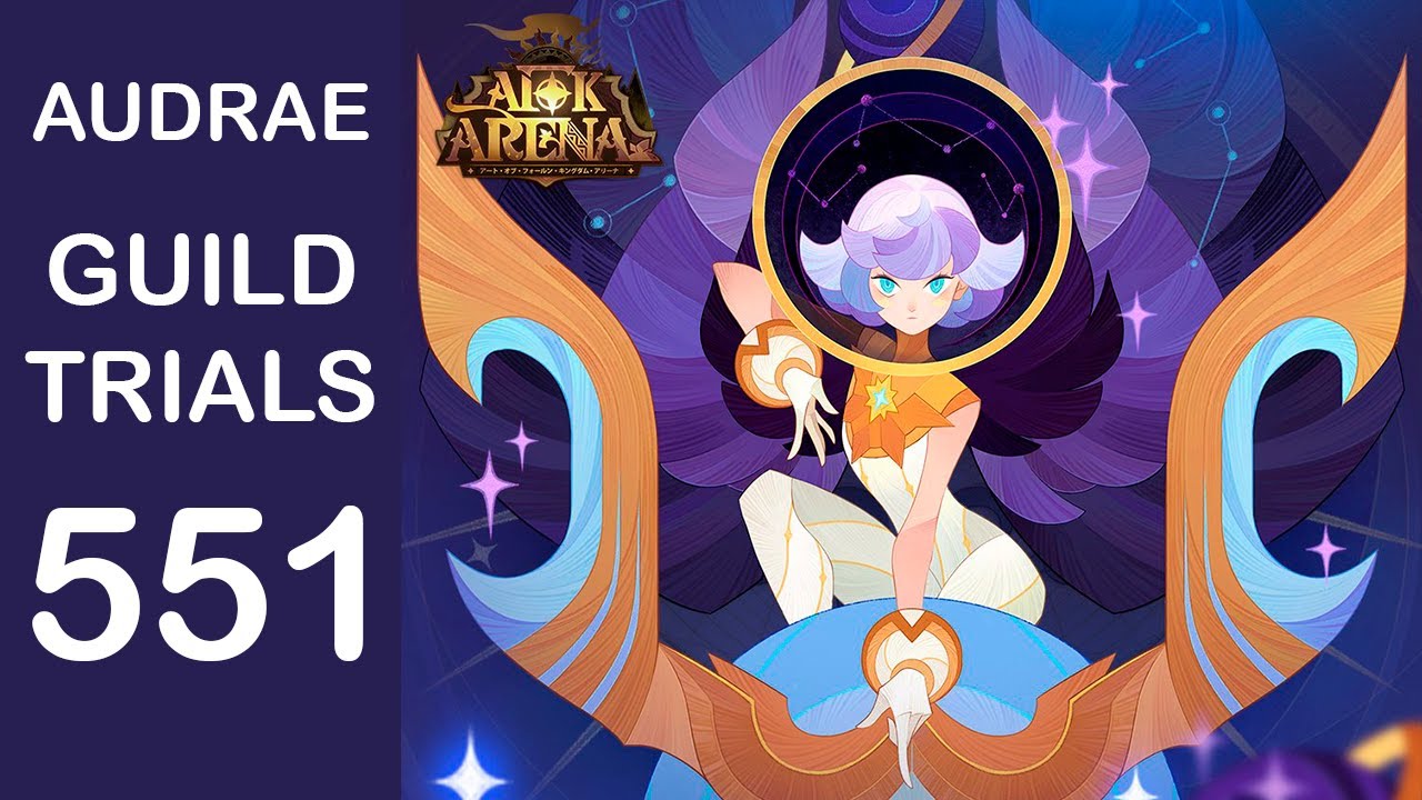 Audrae Guild Trials 551 AFK Arena - YouTube