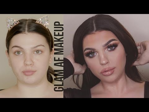 GO TO GLAM AF MAKEUP TUTORIAL | Madison McNabb - YouTube