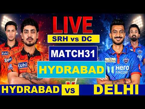 Live: SRH vs DC, Live Commentary SRH BAT | IPL 2026 | Cricket Live Match Score , 1st Innings