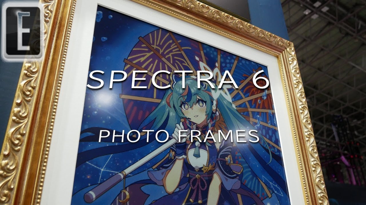 New Spectra 6 Color EINK Screens | D-Posters - YouTube