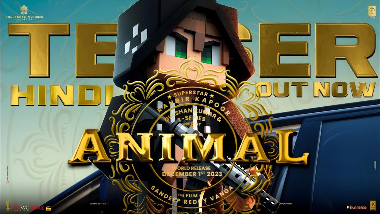 How I RECREATED ANIMAL MOVIE TRAIL IN MINECRAFT #minecraft #subscribe # ...