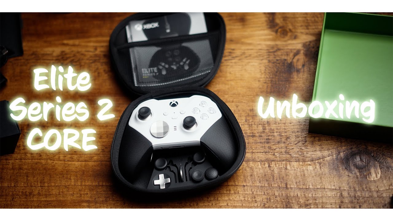 Microsoft Elite Series 2 Core & component pack unboxing - YouTube