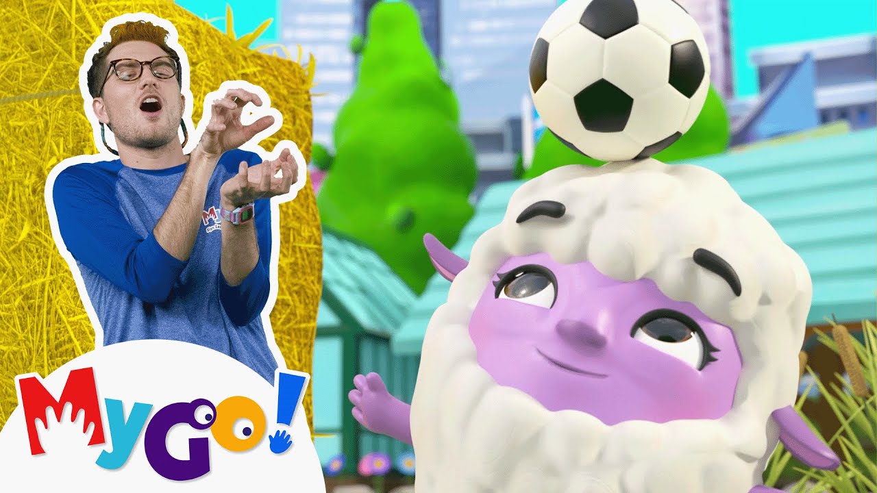 Old Macdonald | Lellobee City Farm | Nursery Rhymes | MyGo Sign ...